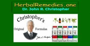 Dr. John R. Christopher - Herbal Remedies
